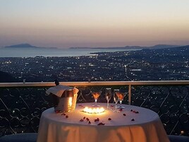 Quarto Duplo Deluxe, pátio, vista para o mar | Exterior