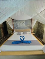 Bangalô família, para não fumantes, vista para o mar (4 Pax) | Lençóis italianos Frette, roupas de cama premium, camas Select Comfort