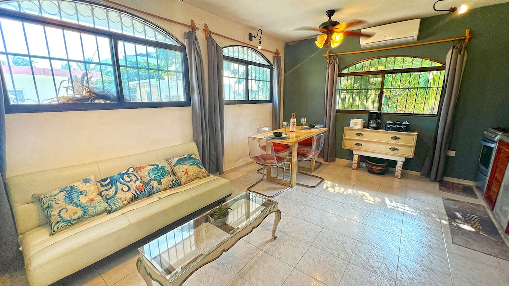 Profitez De L'appartement Bambu, Un Excellent Emplacement En Ville Et à Un Pâté De Maisons De La Plage - Puerto Morelos