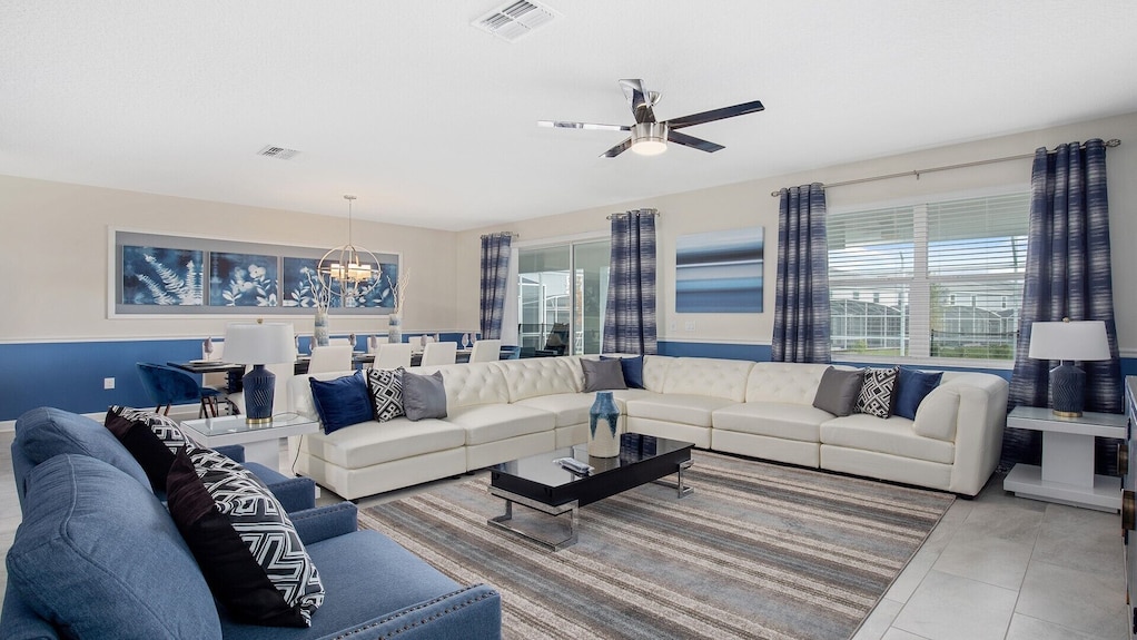 Οικογενειακό συνεδριακό κέντρο Pool & Spa, αίθουσα θεάτρου & παιχνιδιού | Champions Gate Resort, κοντά στη Disney - Davenport, FL