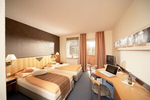 Quarto Duplo | Cofre no quarto, Wi-fi grátis 