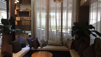 Sala de estar do lobby