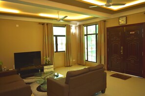 Sala de estar do lobby