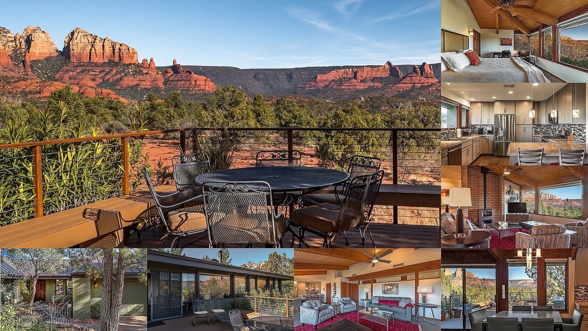 Amazing View Home with Hot Tub in Quiet Area surrounded by Pines and ...