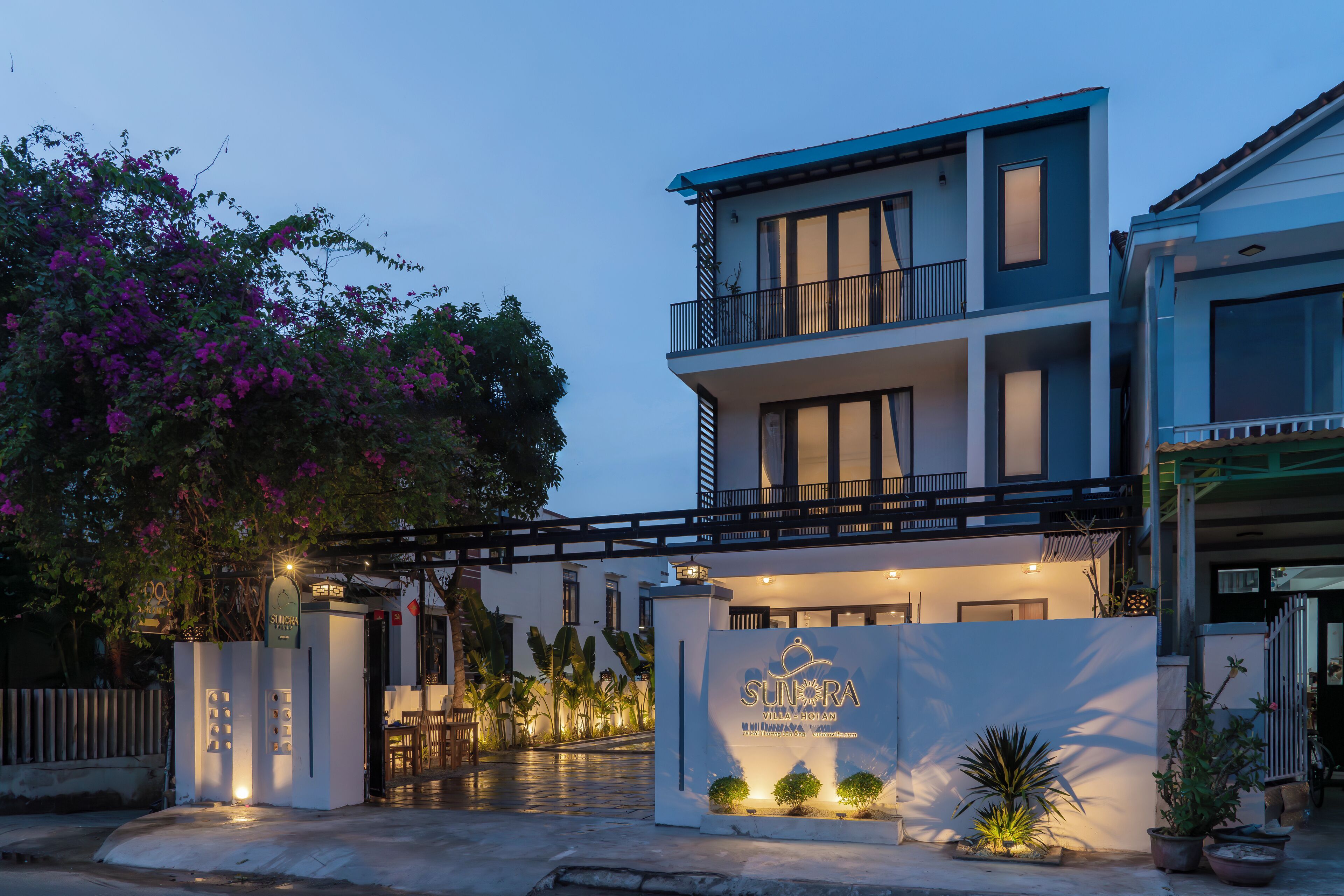 Fachada do alojamento