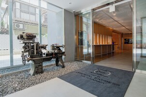 Entrada do alojamento