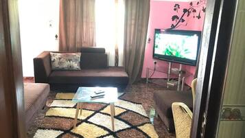 TV LED 42 polegadas com canais via satélite, TV, DVD player