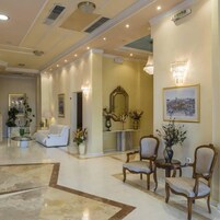 Sala de estar do lobby