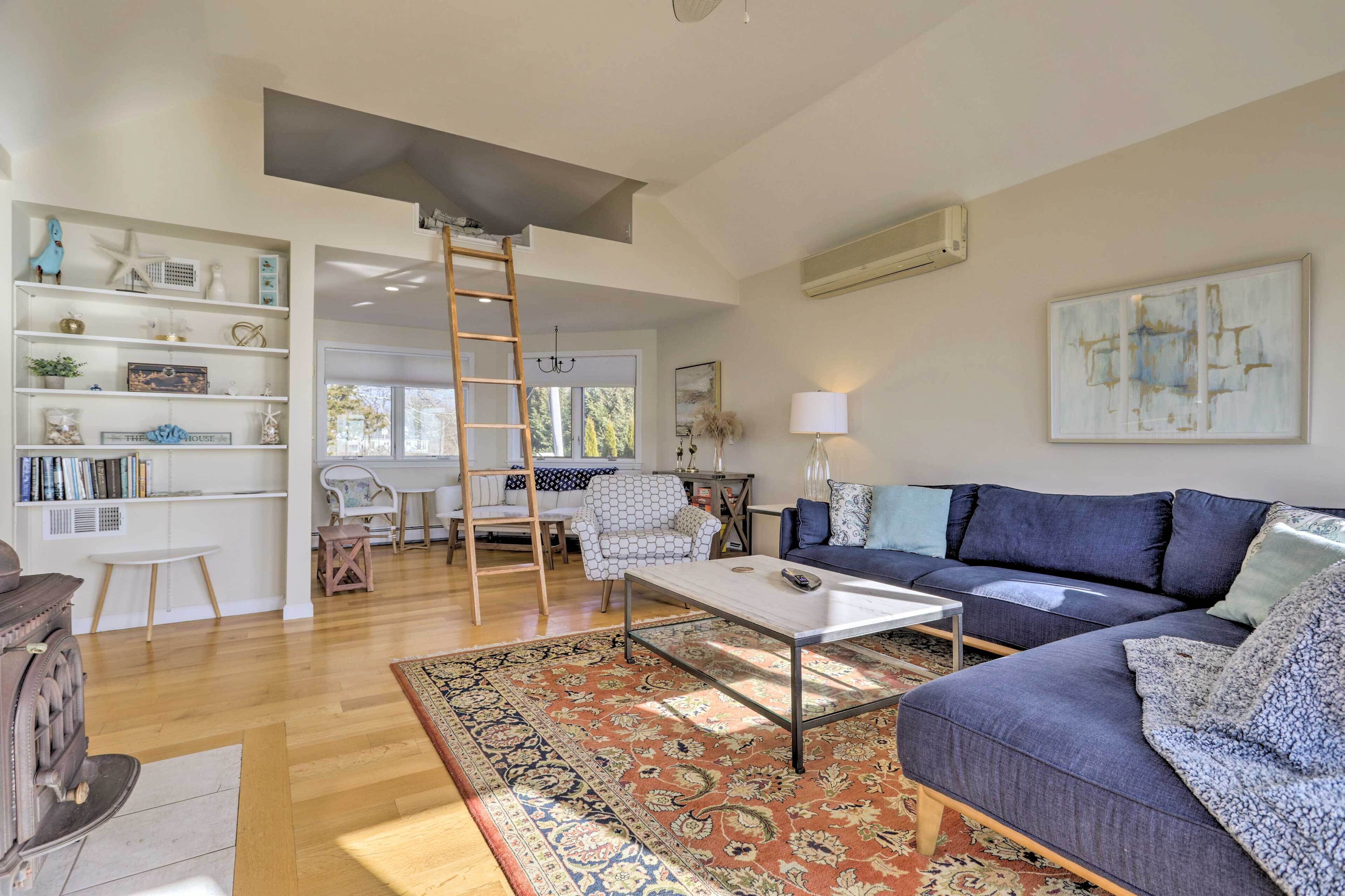 Inicio En Greenhill Pond Con Vistas Panorámicas Y 3 Cubiertas - South Kingstown, RI