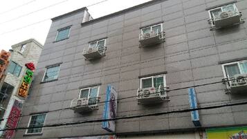 Entrada do alojamento