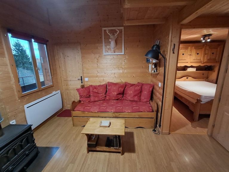 Chalet Cosy Haut-jura - Piscine Sur Le Domaine - Belle Terrasse - Jura