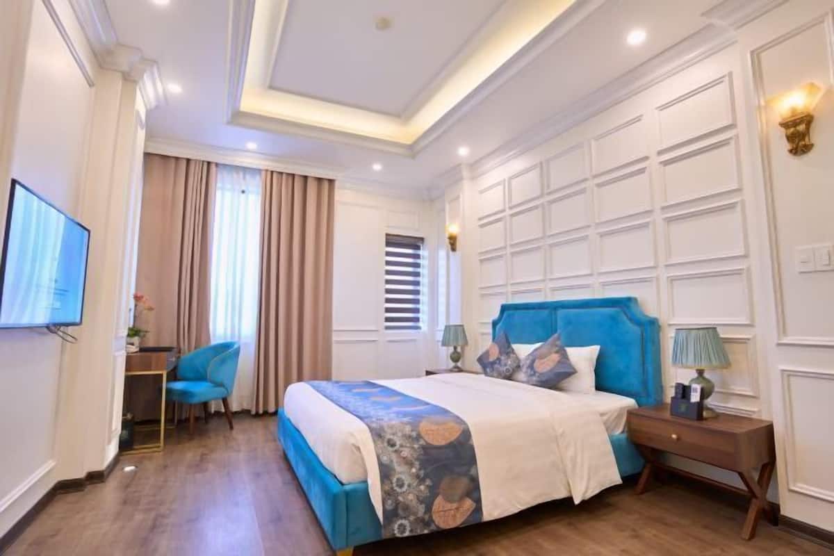 Roupas de cama premium, camas Select Comfort, frigobar