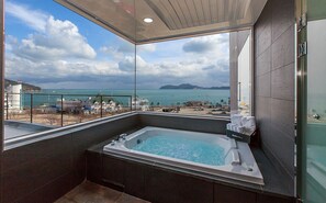 Duplex (Bylot (206) or Pines (306)) | Banheiro | Chuveiro/banheira combinados, banheira de hidromassagem