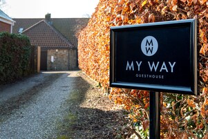 Entrada do alojamento