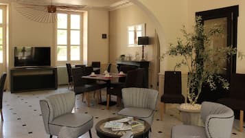 Sala de estar do lobby