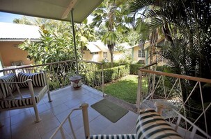 Casa de Campo Comfort, 1 cama king-size, vista para o jardim | Terraço/pátio interior