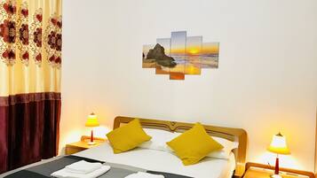 Apartamento Familiar, 4 quartos, cozinha, Vista para a cidade | 3 quartos, roupa de alta qualidade, camas de colchão viscoelástico