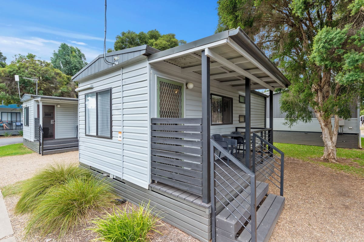 One Bedroom Cabin | Terraço/pátio