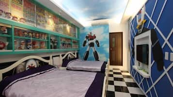 Escrivaninha, Wi-Fi de cortesia, roupa de cama