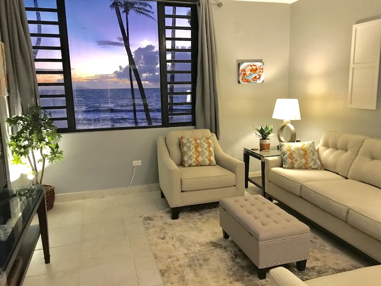 Fantástica Villa Frente Al Mar De 1 Dormitorio En La Comunidad De Golf, Pal Mas Del Mar Resort - Puerto Rico