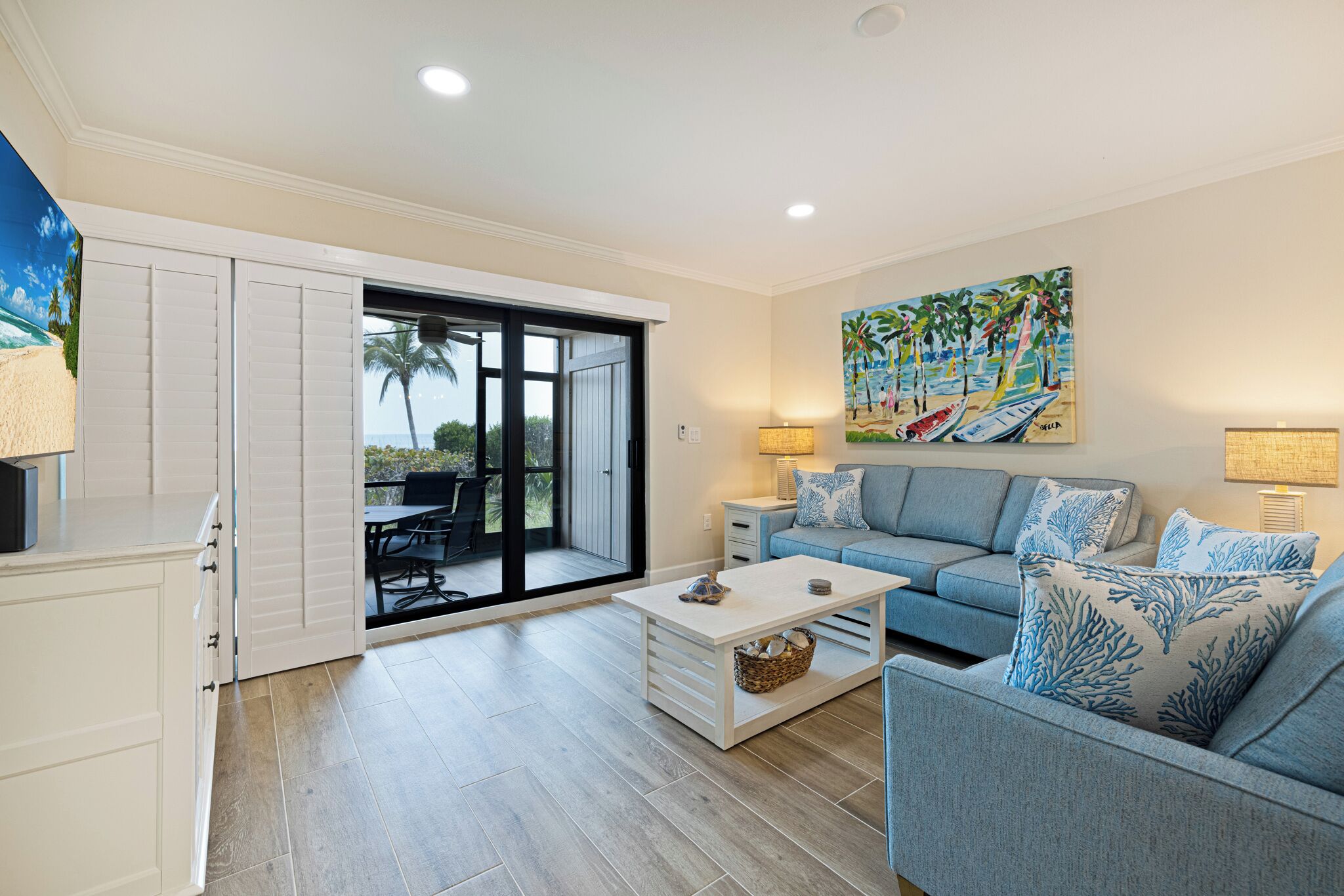 Coquina Beach 1c-2 Bedroom Gulf Front Ground Level Condo - Sanibel, FL