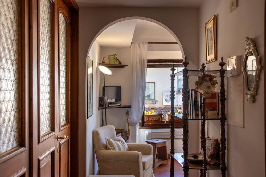 Apartamento Encantador Y Romántico, Ponte Vecchio (50mt), Aire Acondicionado, Wifi, Elevador, Totalmente Equipado - Florencia