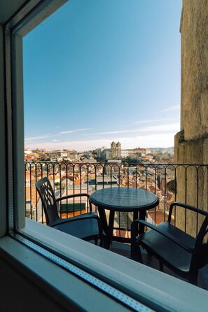 Estúdio, varanda, Vista para a cidade (Catedral) | Terraço/pátio interior