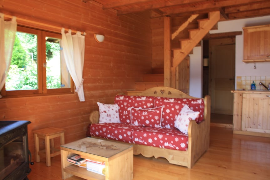 "Les Marmottes De L'alpe", Chalet Familiar Con Encanto (3 *) Con Vista Panorámica - Villard-Reculas