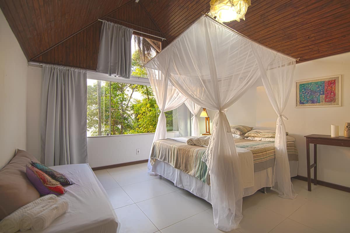 Suite Standard, vista para o oceano (Shiva) | Roupa de alta qualidade, camas de colchão viscoelástico, minibar