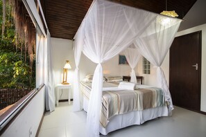 Suite Standard, vista para o oceano (Shiva) | Roupa de alta qualidade, camas de colchão viscoelástico, minibar