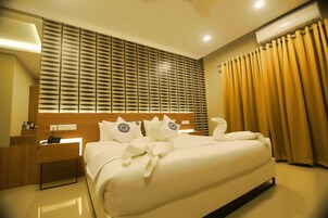 Suite Royal | Roupa de alta qualidade, cofre no quarto, ferro/tábua de engomar 