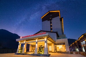 Entrada do alojamento