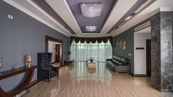 Sala de estar do lobby