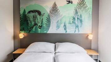 Quarto Twin | Secretária, quartos insonorizados, Wi-fi grátis