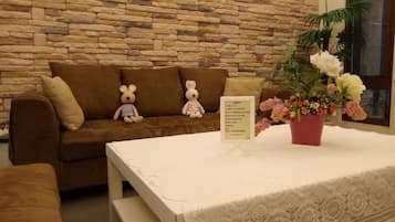 Sala de estar do lobby