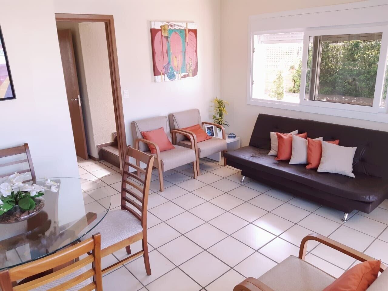 Casa Frente Mar 30 M. De La Playa, Piscina, 4 Aire Acondicionado. 4 Baños Completos<br> - Florianópolis