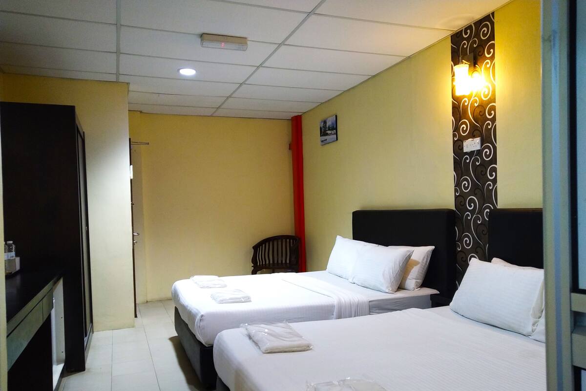 Suite Familiar, 2 camas de casal, não fumadores | Wi-fi grátis, roupa de cama fornecida 