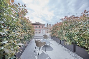 Quarto casal standard, terraço | Terraço/pátio