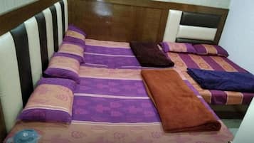 Wi-fi grátis, roupa de cama fornecida