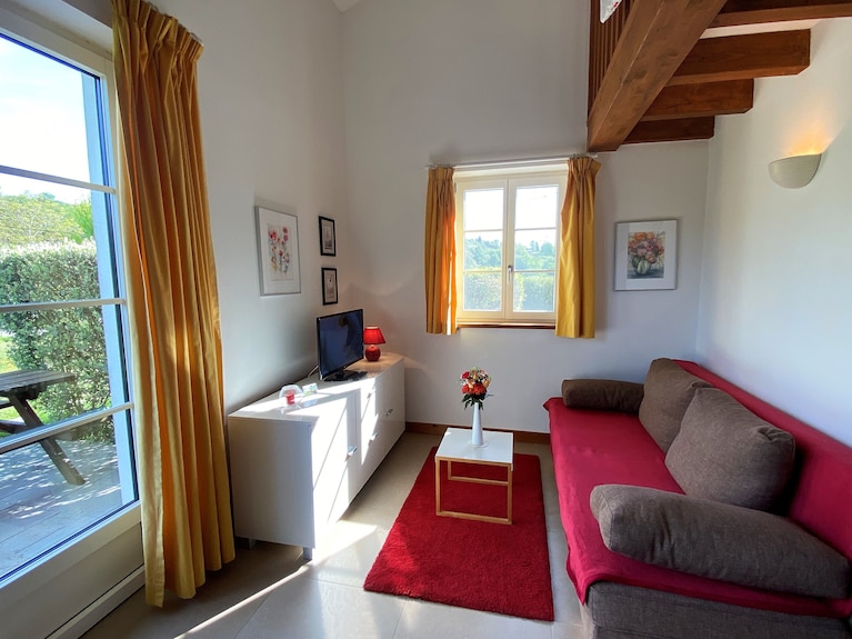 Baskoparadis I Eco-gite I Lit 160 I Terrasse I Vue Panoramique I Jardin I âNes - Pyrénées-Atlantiques