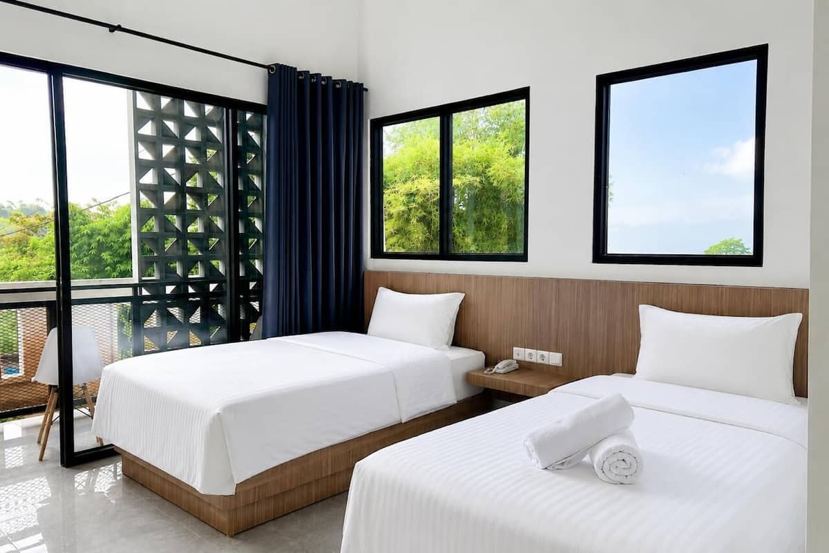 4 quartos, roupa de cama fornecida