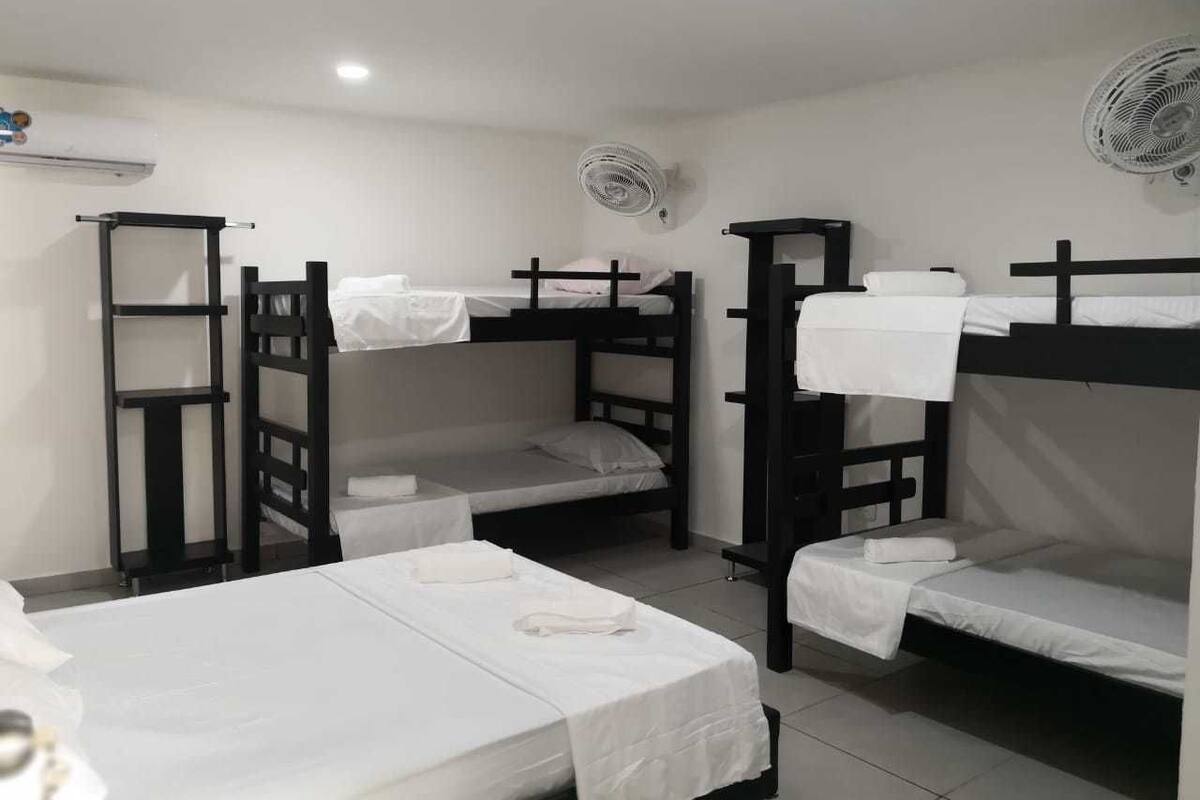 Quarto família, várias camas, para não fumantes | Roupas de cama de algodão egípcio, roupas de cama premium