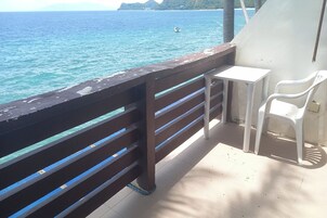 Vista para a praia ou o mar