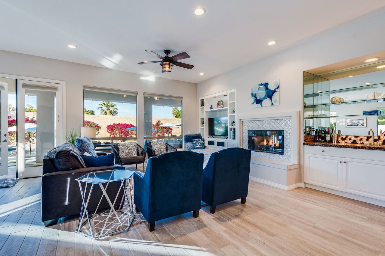 Luksus Desert Getaway - Opvarmet Resort I Stil Med Pool + Spa + Volleyball + Pejs + Lægning - California