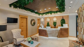 Sala de estar do lobby