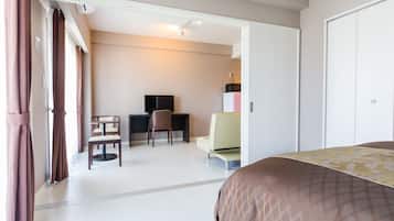 Quarto Básico (Super deluxe 2LDK Twin Room) | Wi-fi grátis