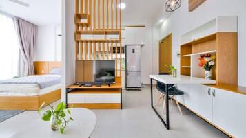 1 quarto, secretária, quartos insonorizados, Wi-fi grátis