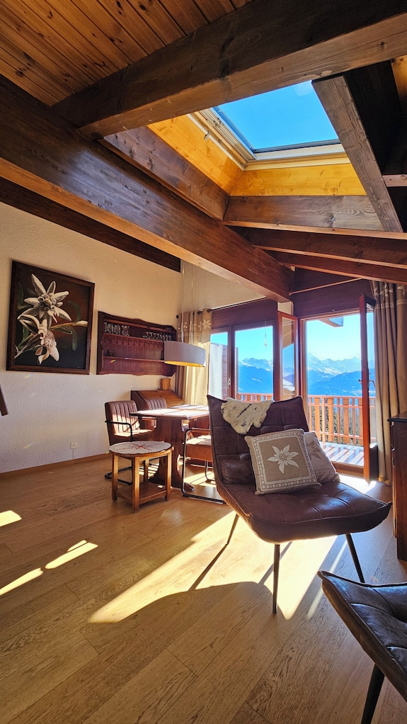 Studio Calme Et Central Au Dernier éTage Avec Une Vue Fantastique - Sierre