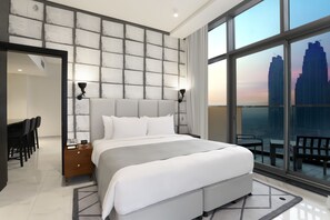 1 quarto, frigobar, cofres nos quartos, individualmente decorados