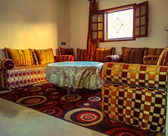 Appartement Spacieux (2 Terrasse) Et Petit-déjeuner Gratuit - Taghazout